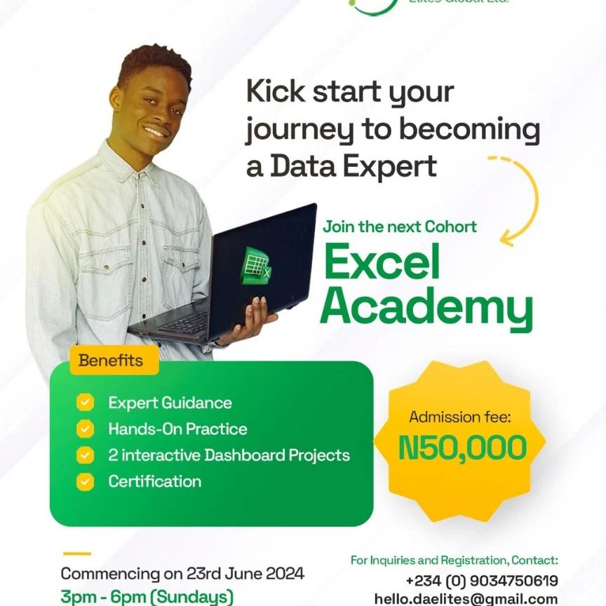 Excel For Beginners in Data Analytics — DAElites – The Excel Academy ...